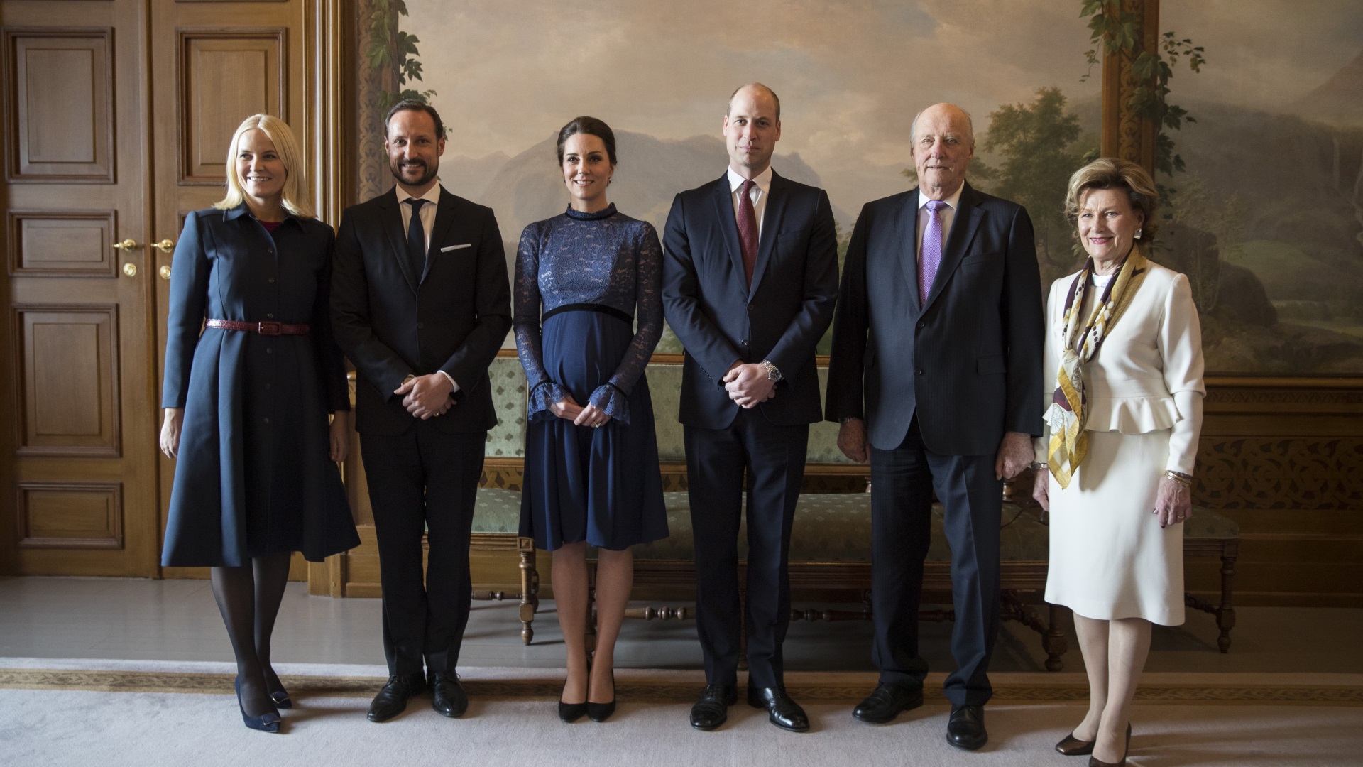 Prins William og hertuginne Kate på plass på Slottet | Resett