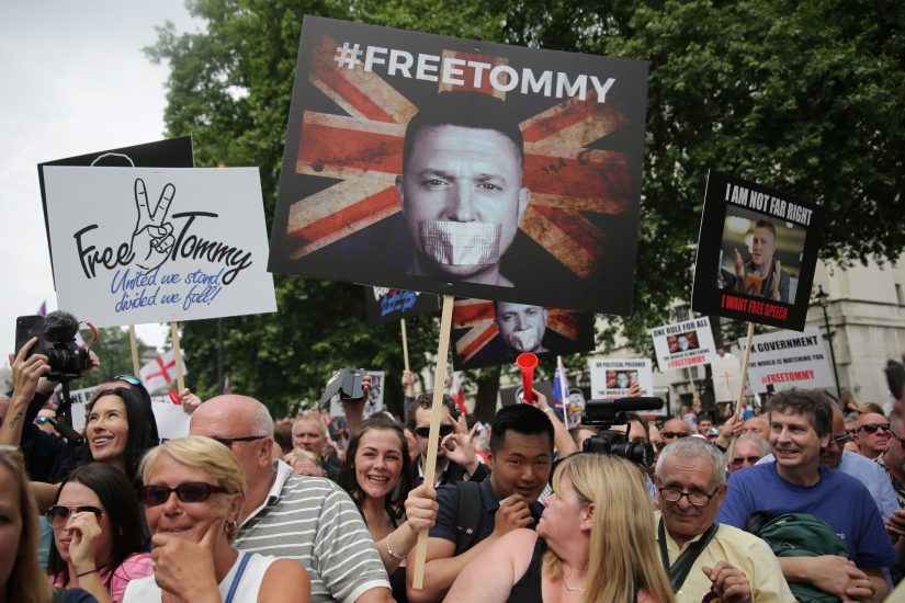 Tommy Robinson: – Noe enormt har skjedd, jeg er blitt et symbol for noe ...