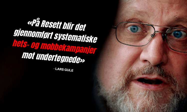 Lars Gule er rasende på Resett, hevder seg utsatt for over 1000 ...